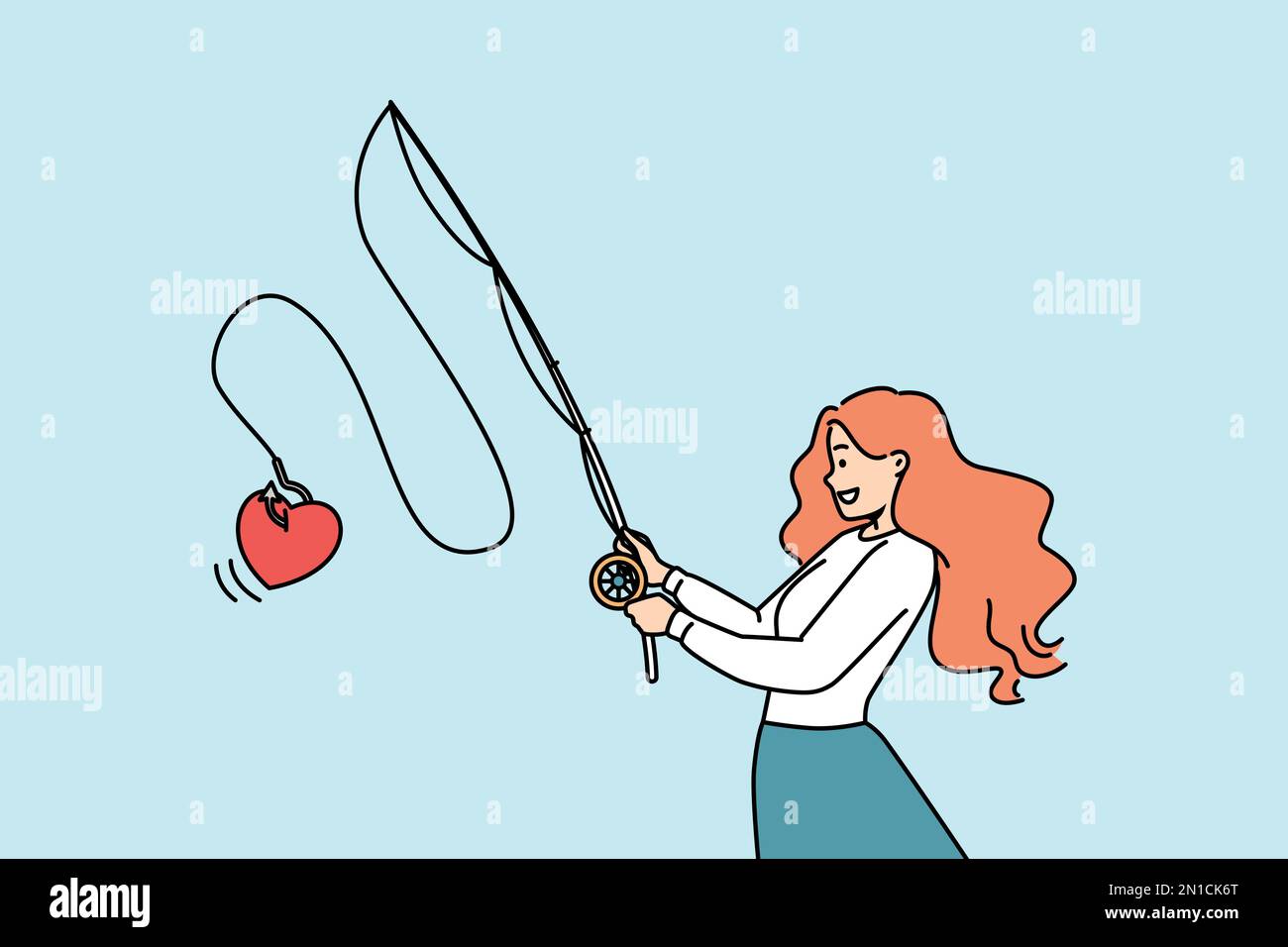 Affectionate look Stock Vector Images - Alamy