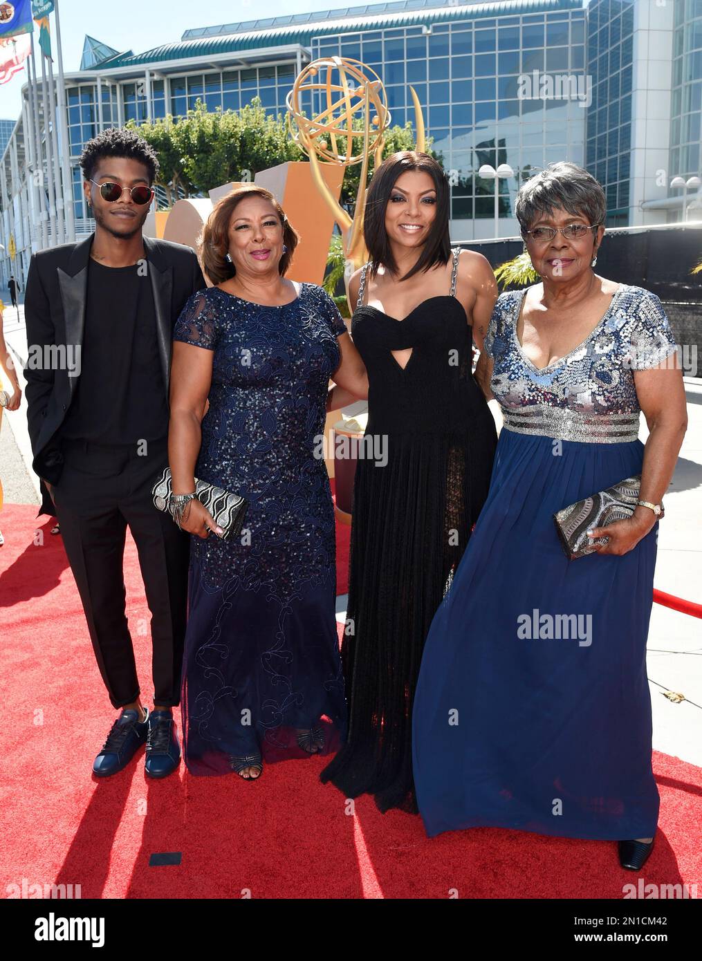 Marcel Henson, from left, Bernice Gordon, Taraji P. Henson and Patsy ...