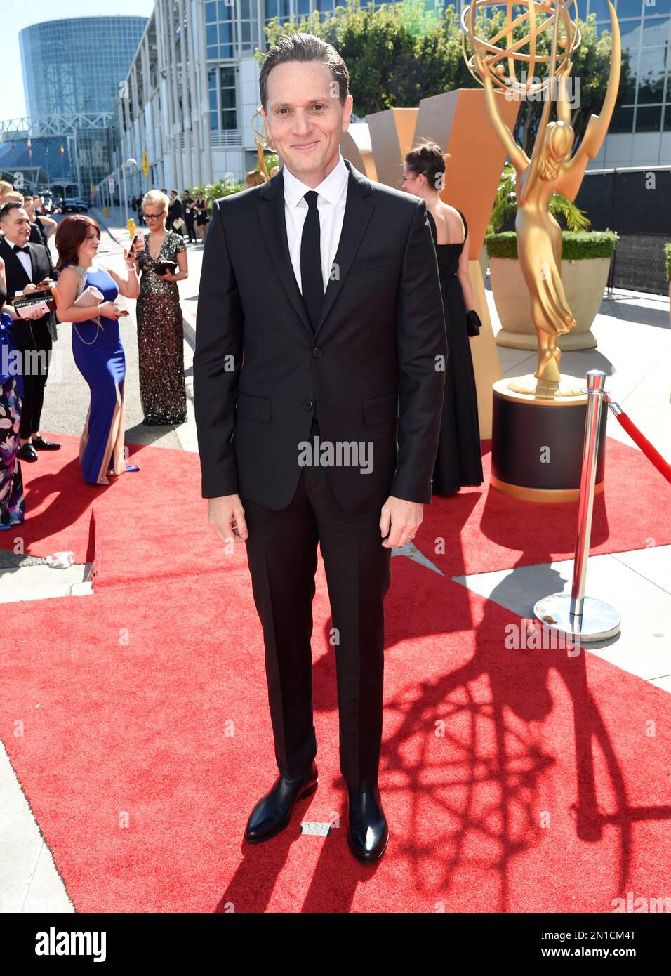 Matt Ross arrives at the 67th Primetime Emmy Awards on Sunday, Sept. 20 ...
