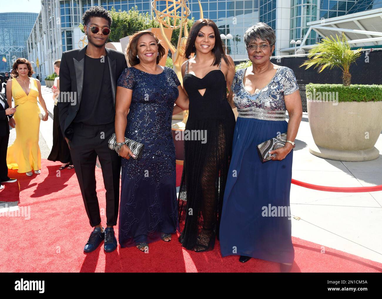 Marcel Henson, from left, Bernice Gordon, Taraji P. Henson and Patsy ...