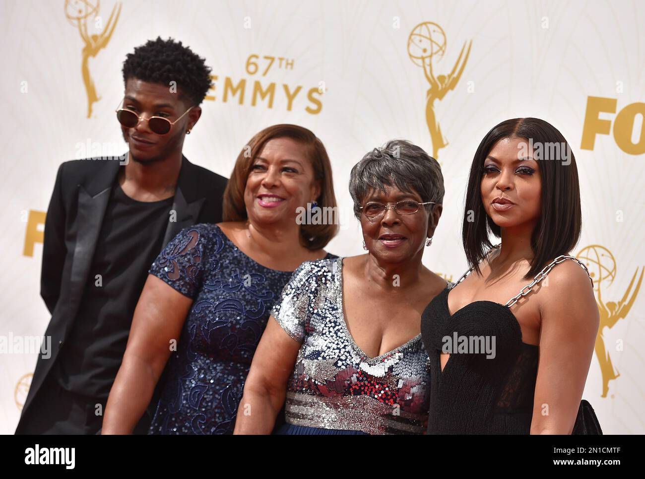 Marcel Henson, and from left, Bernice Gordon, Patsy Ballard and Taraji ...