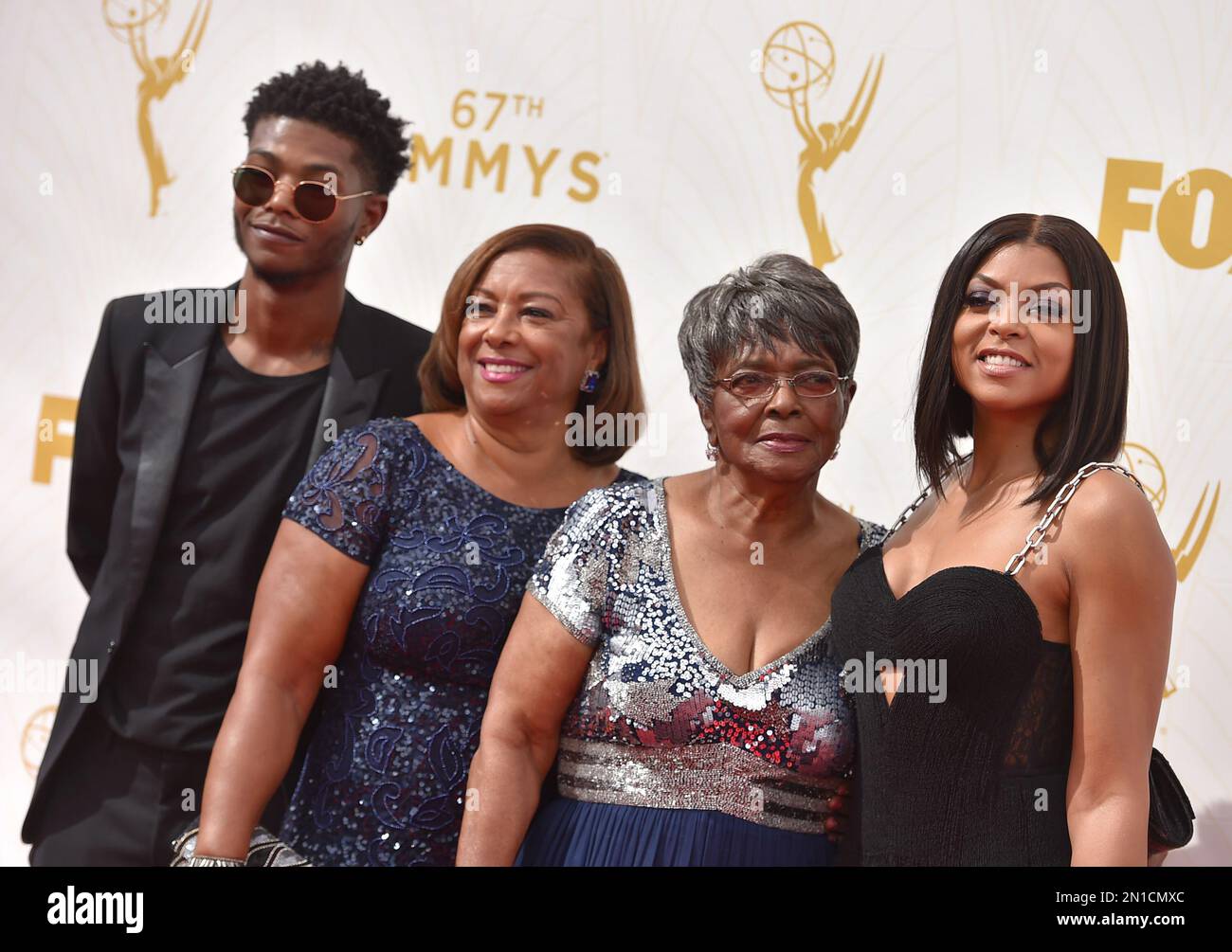 Marcel Henson, and from left, Bernice Gordon, Patsy Ballard and Taraji ...