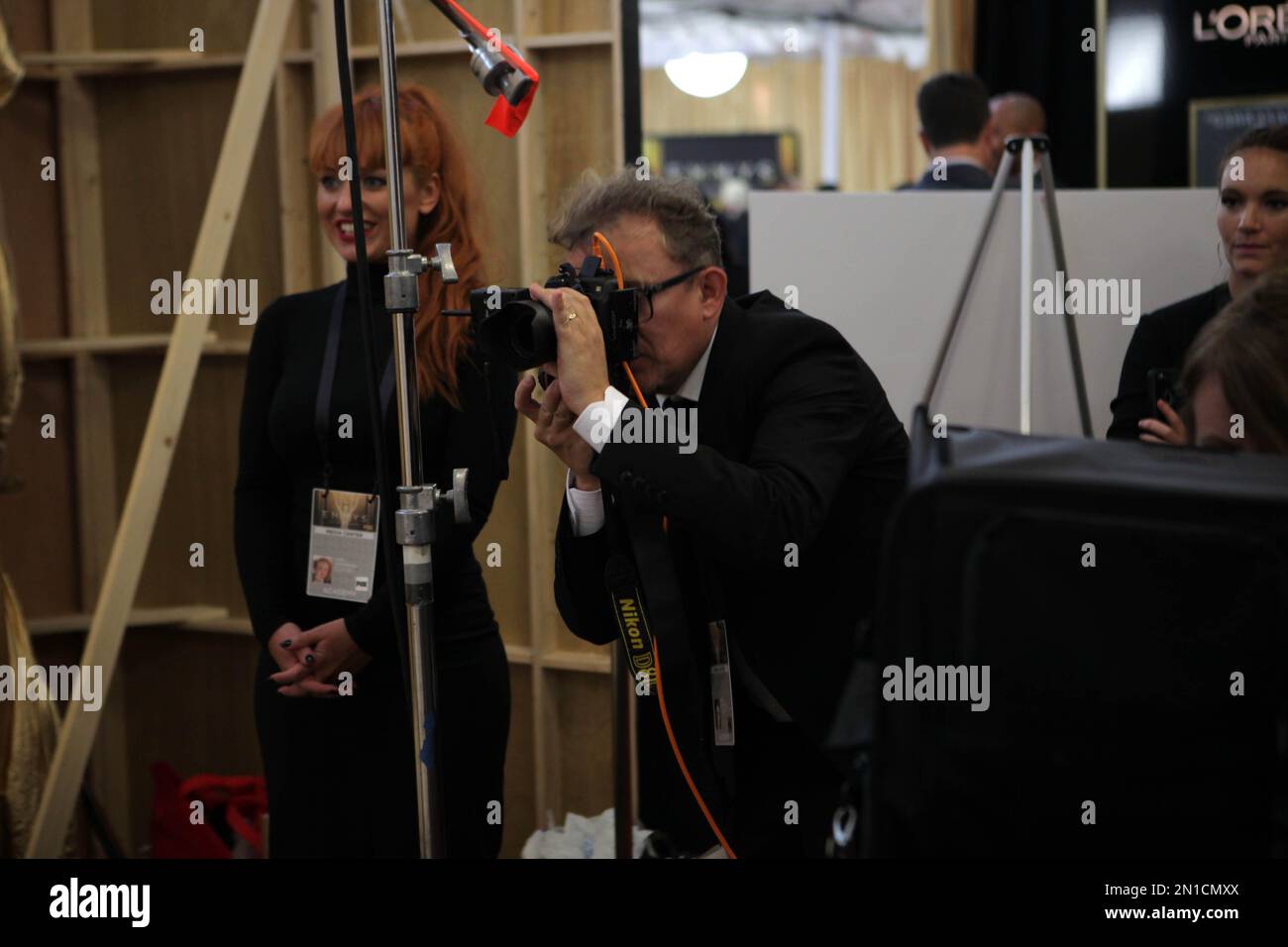 EXCLUSIVE - Steve Schofield at the 67th Primetime Emmy Awards on Sunday ...