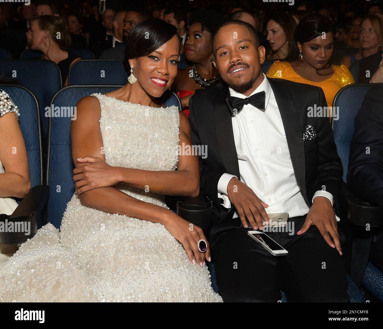 EXCLUSIVE - Regina King, left, and Ian Alexander, Jr. attend the 67th ...