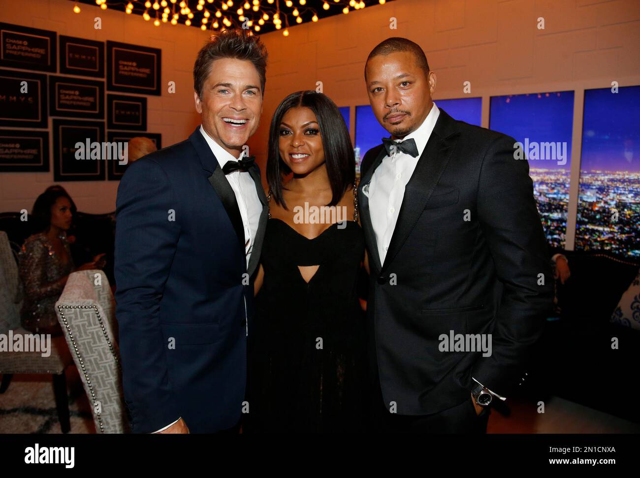 EXCLUSIVE - Rob Lowe, from left, and Taraji P. Henson, and Terrence ...