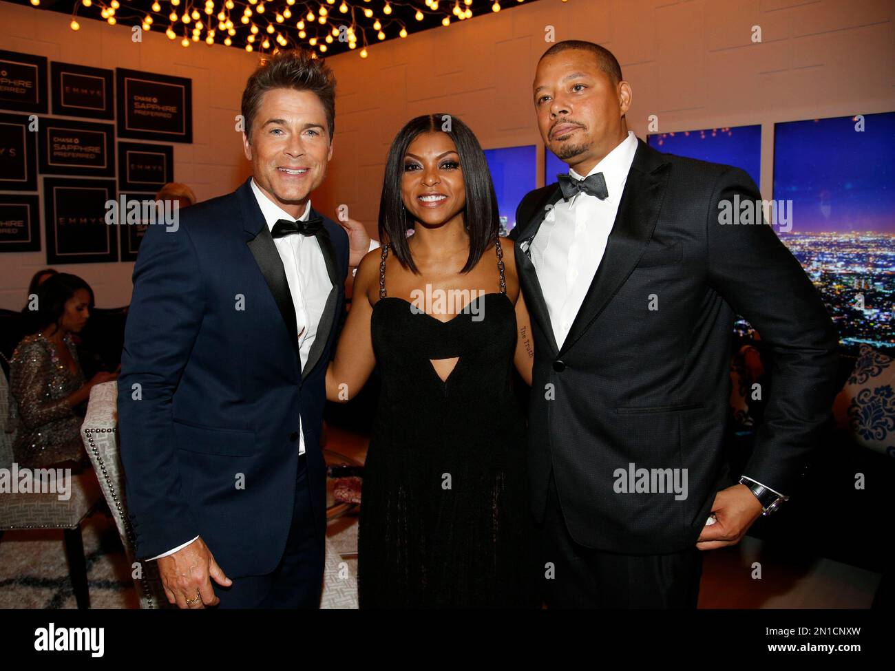 EXCLUSIVE - Rob Lowe, from left, and Taraji P. Henson, and Terrence ...