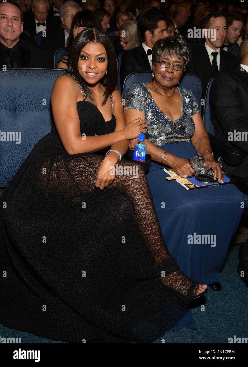 EXCLUSIVE - Taraji P. Henson, left, and Patsy Ballard attend the 67th ...