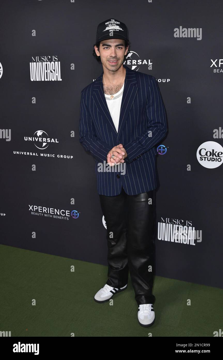 Joe Jonas arrives at the Universal Music Group Grammy After Party on ...