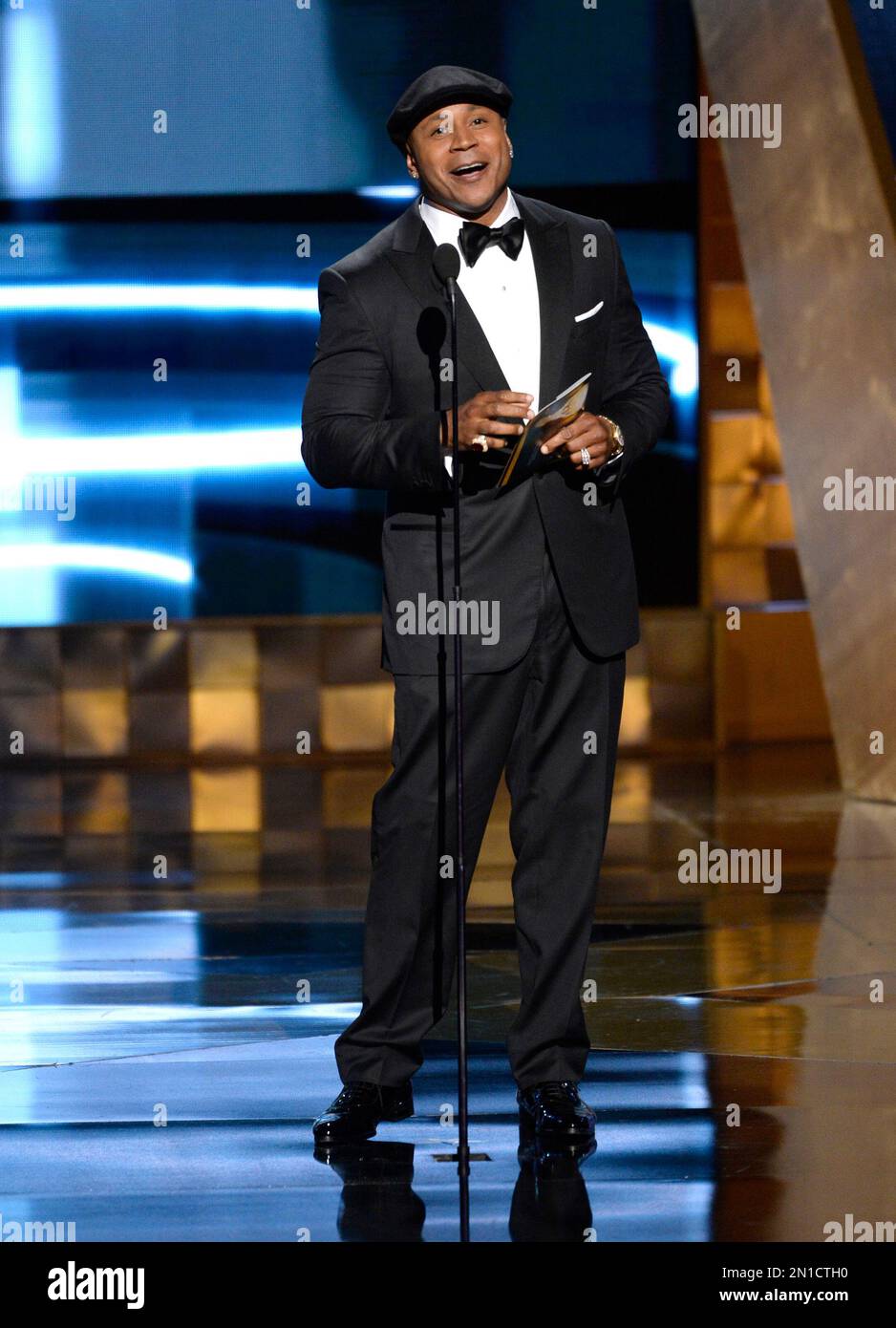 LL Cool J presents the award for outstanding variety talk series at the ...