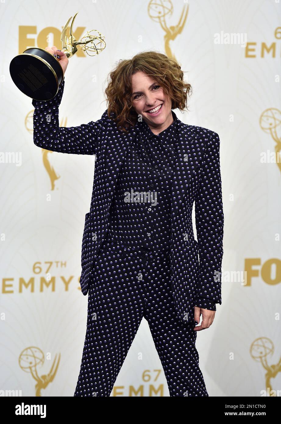 Jill Soloway, winner of the award for outstanding directing for a ...