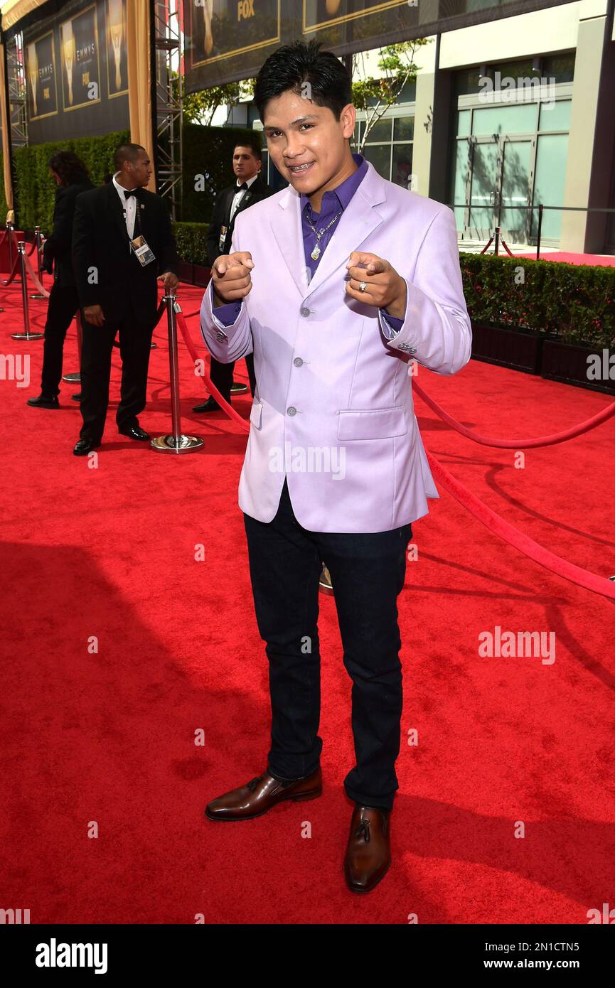 Johnny Ortiz arrives at the 67th Primetime Emmy Awards on Sunday, Sept ...
