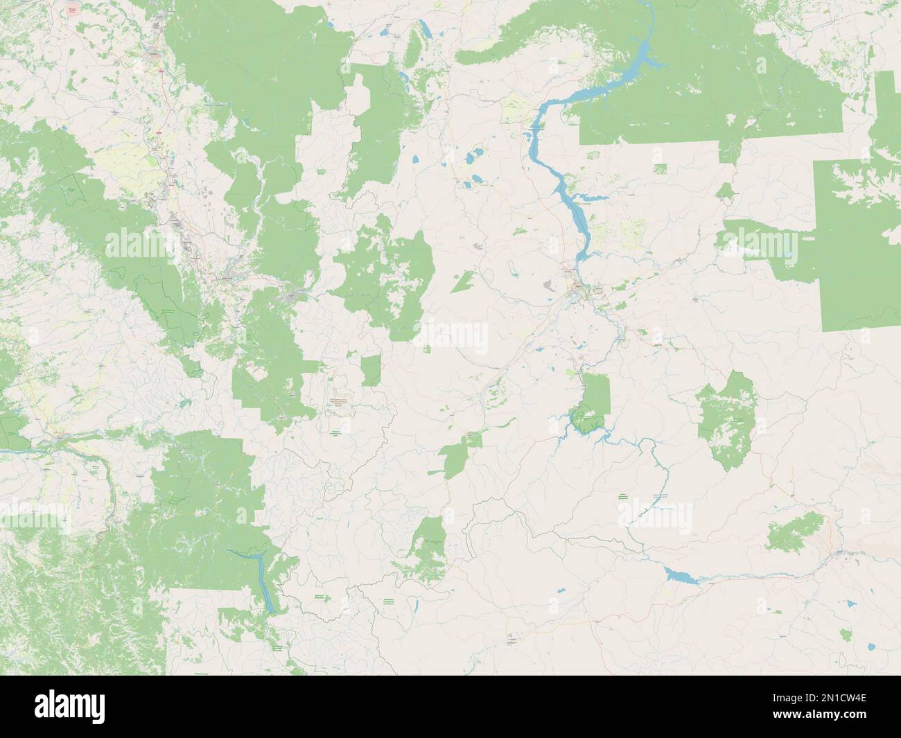 Khakass, republic of Russia. Open Street Map Stock Photo - Alamy