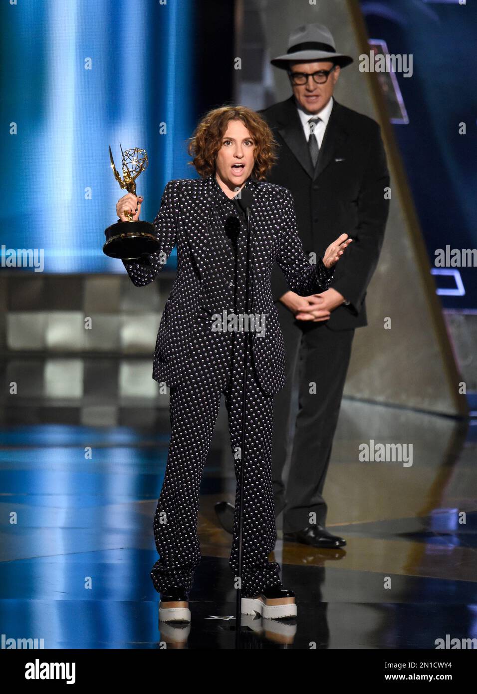 Jill Soloway accepts the award for outstanding directing for a comedy ...