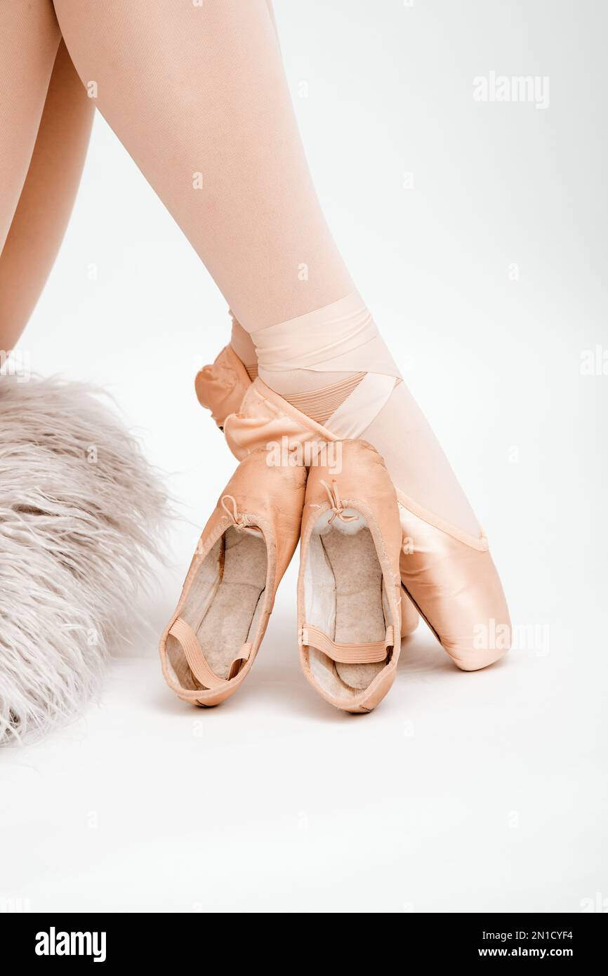 Ballet dancer details Stock Photo - Alamy