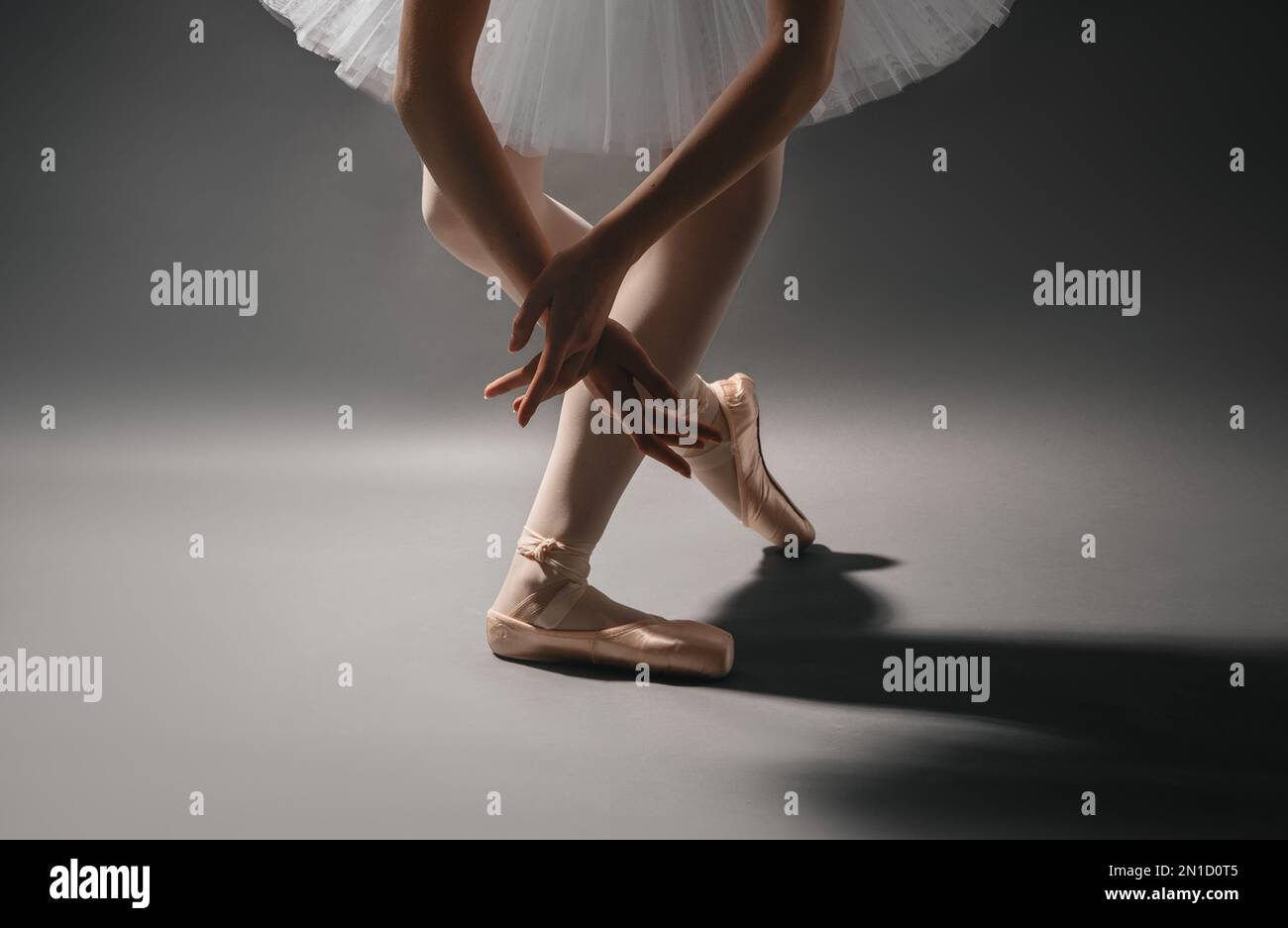 Ballet dancer details Stock Photo - Alamy