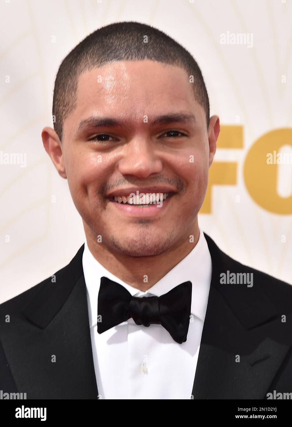 Trevor Noah arrives at the 67th Primetime Emmy Awards on Sunday, Sept ...