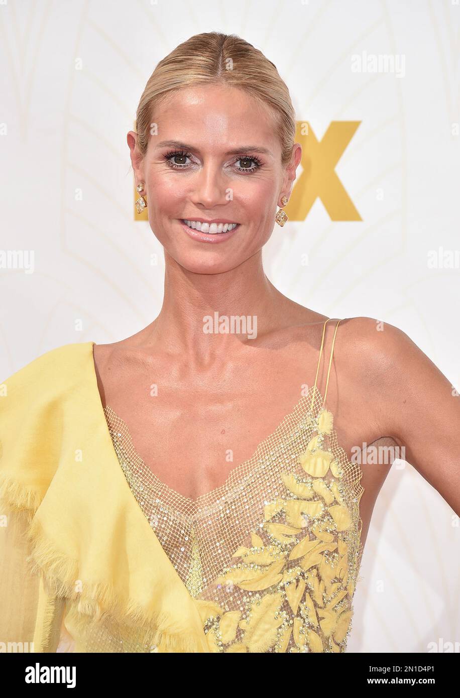 Heidi Klum arrives at the 67th Primetime Emmy Awards on Sunday, Sept ...
