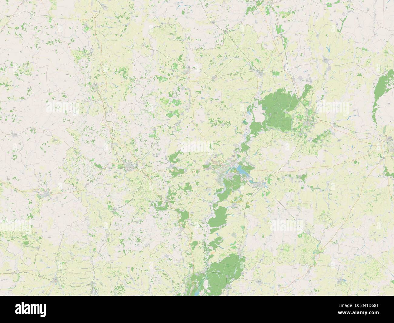 Lipetsk, region of Russia. Open Street Map Stock Photo - Alamy