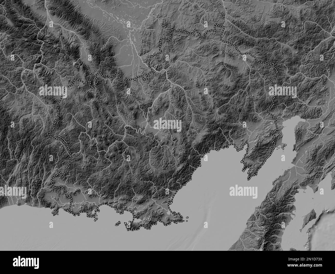 Outline map of maga buryatdan hi-res stock photography and images - Alamy