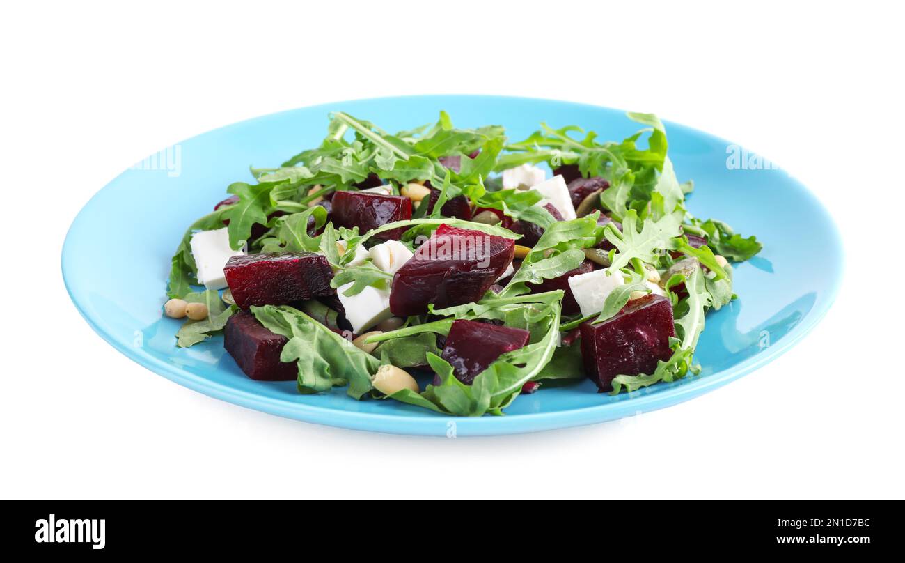 Beautiful vegetarian appetizer beet salad hi-res stock photography and ...