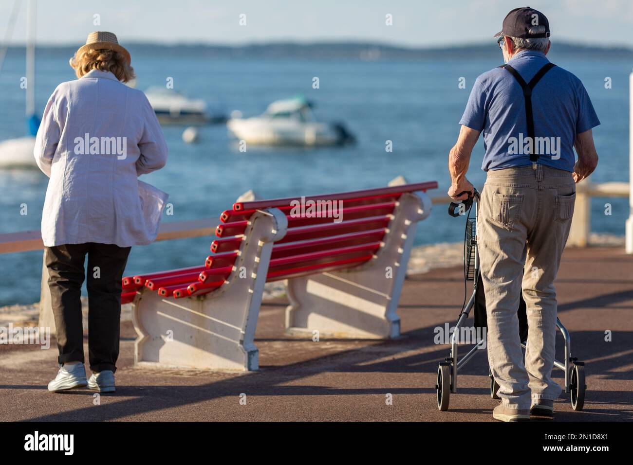 Wheeled walker hi-res stock photography and images - Alamy