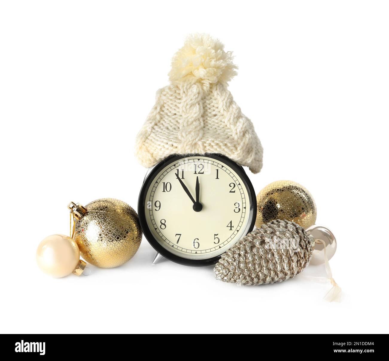 Alarm clock festive decor Cut Out Stock Images & Pictures - Alamy