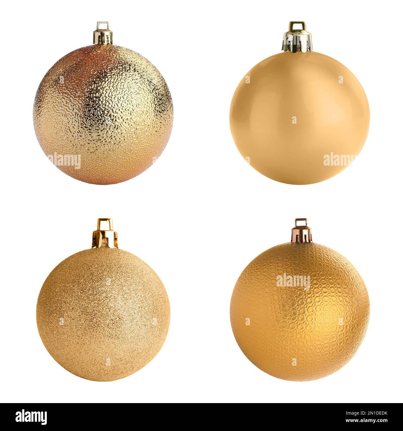 Gold color balls hi-res stock photography and images - Alamy
