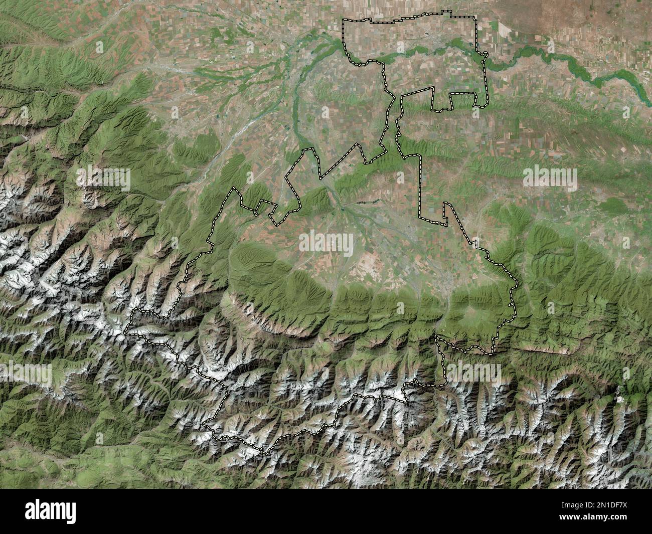 Outline map of north ossetia hi-res stock photography and images - Alamy