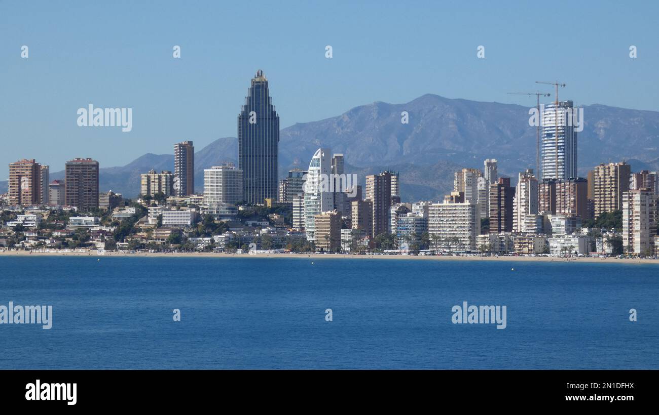 Benidorm tourim hi-res stock photography and images - Alamy