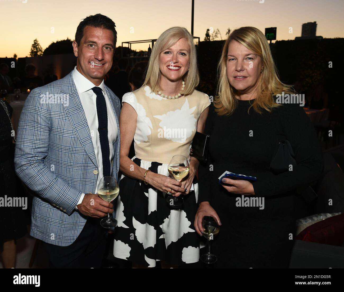 EXCLUSIVE - Evan Chodos, from left Kristine Durr, and Susan Parks ...