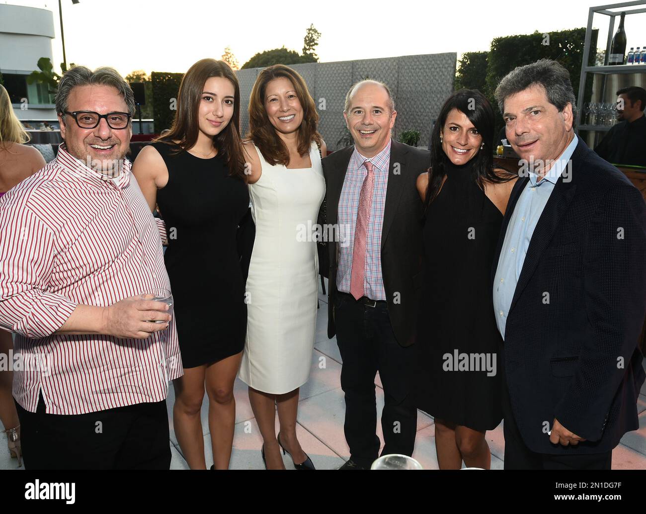 EXCLUSIVE - Frank Scherma, from left, Jenna Scherma, Carri Scherma ...