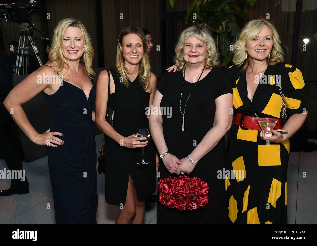 EXCLUSIVE - Jeri Ward, from left, Bianca Bucciarelli, Benny Lawrence ...