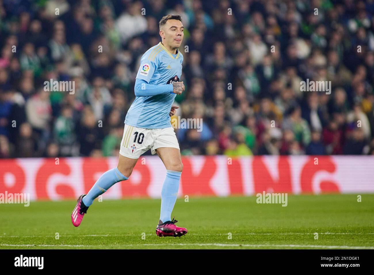 Iago Aspas of RC Celta de Vigo during the Spanish championship La Liga ...