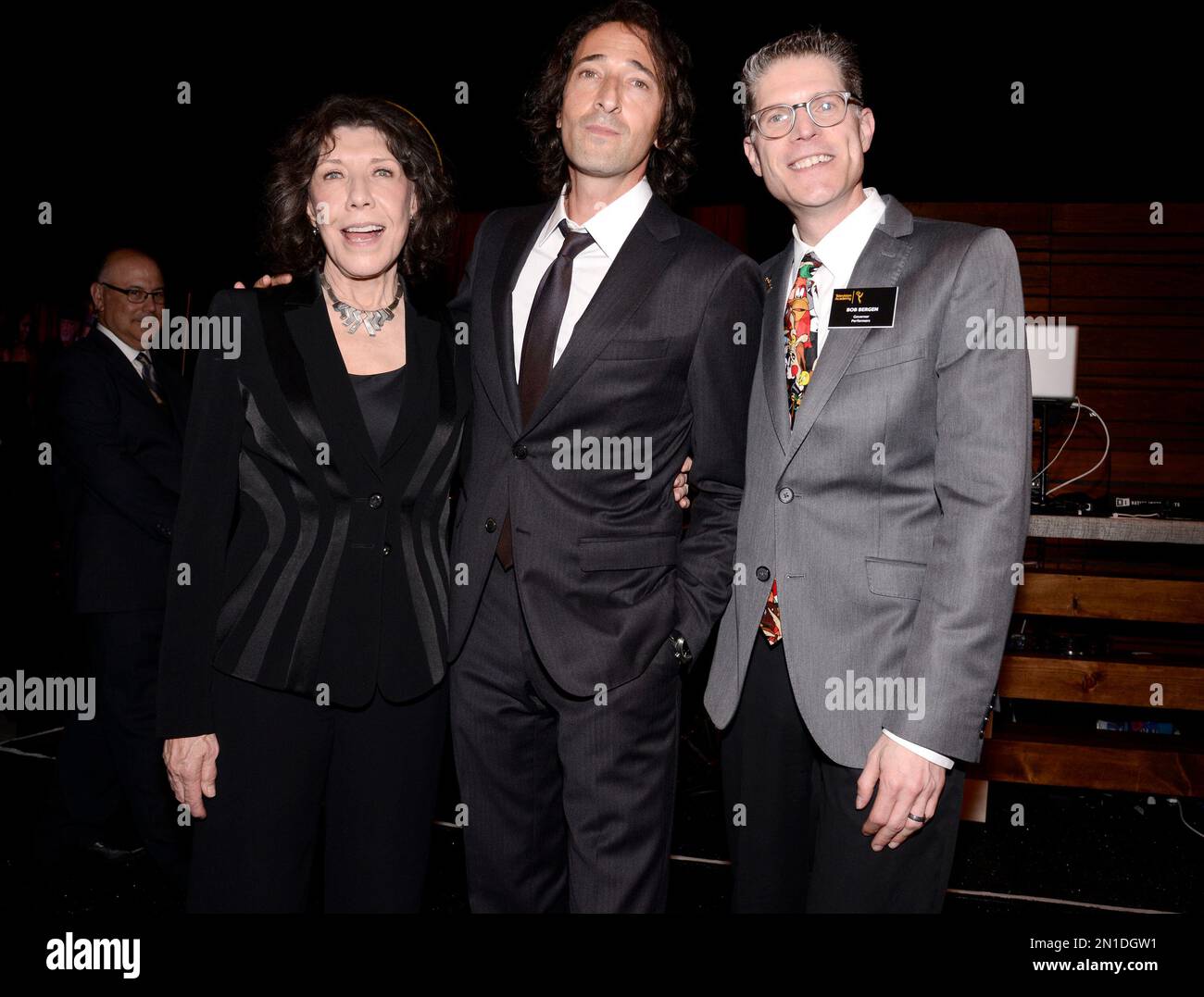 EXCLUSIVE - Lily Tomlin, from left, Adrien Brody, and Academy Governor ...