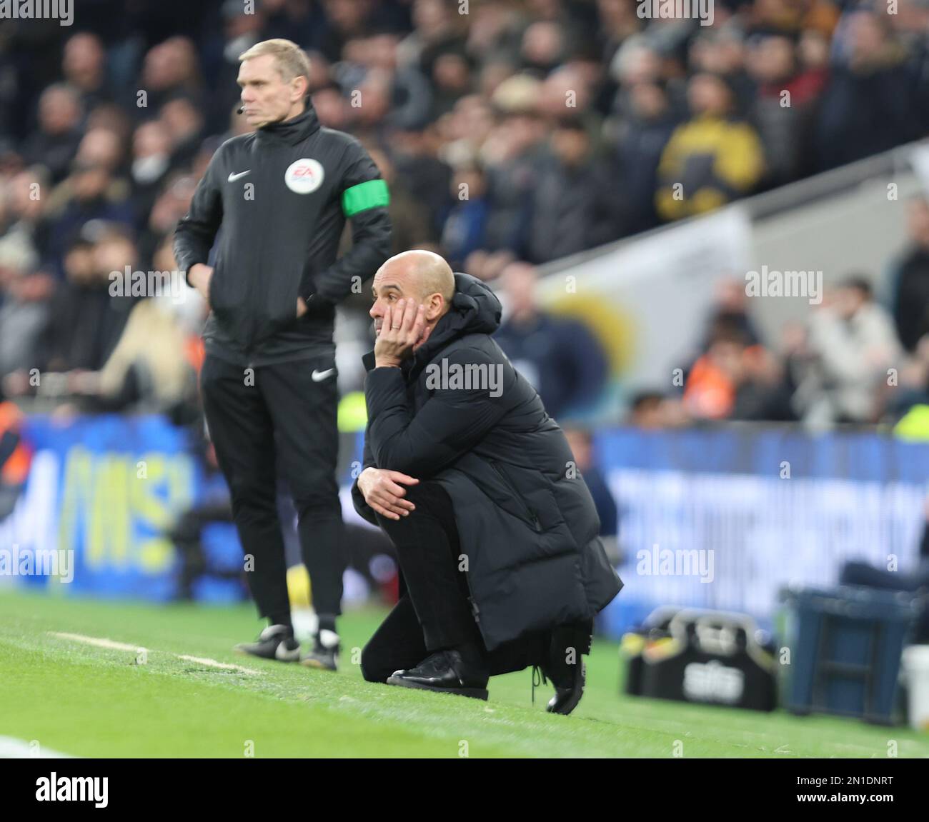 Pep guardiola manchester city happy hi-res stock photography and images ...