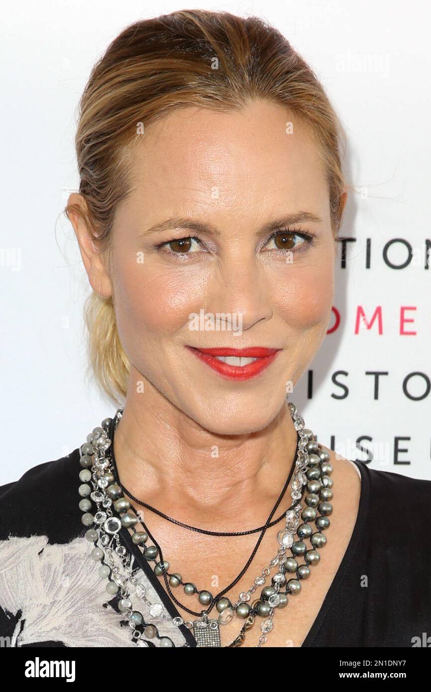 Maria Bello arrives at the 4th Annual Woman Making History Brunch at ...