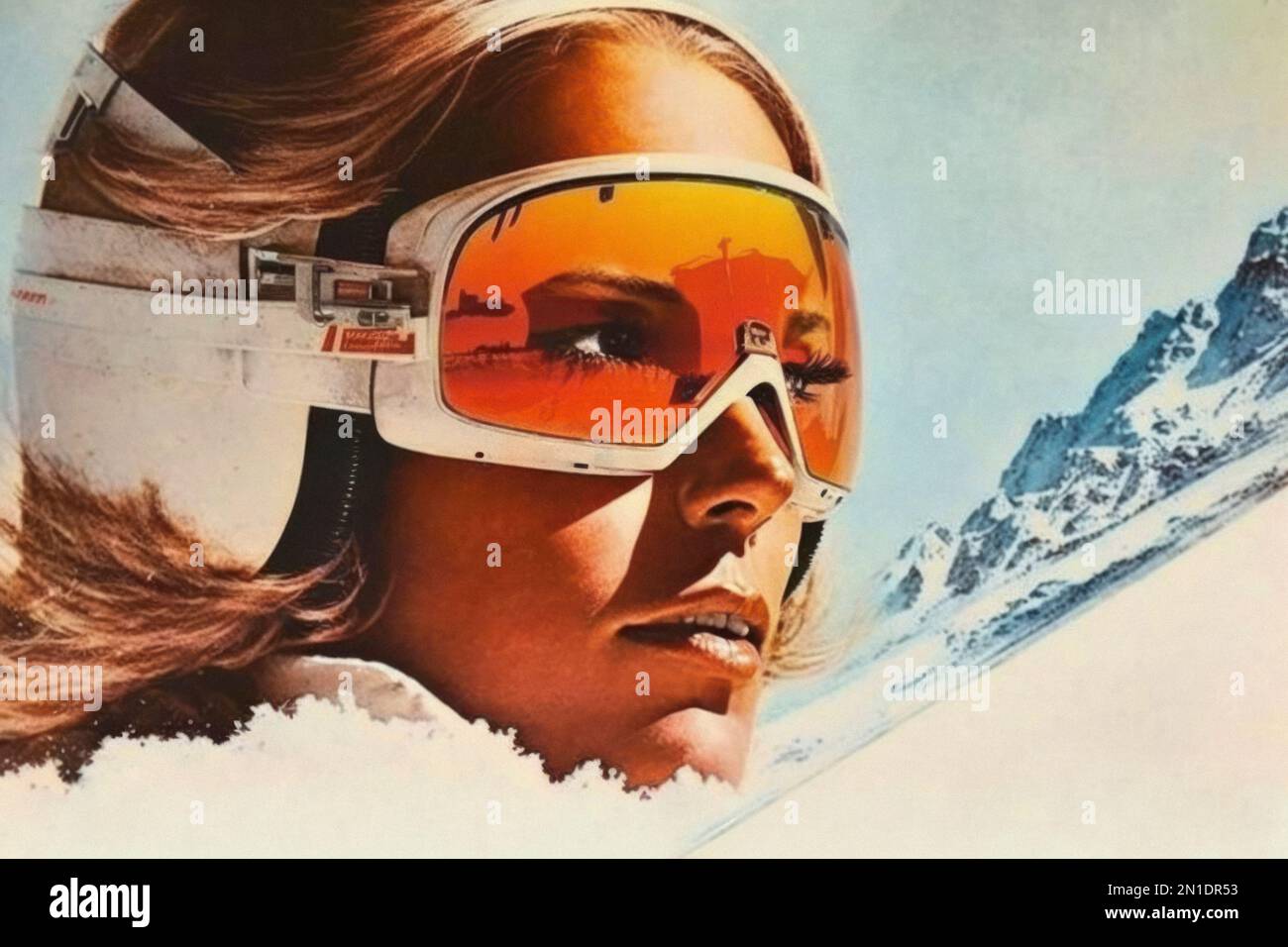 1980s ski fashion hi-res stock photography and images - Alamy