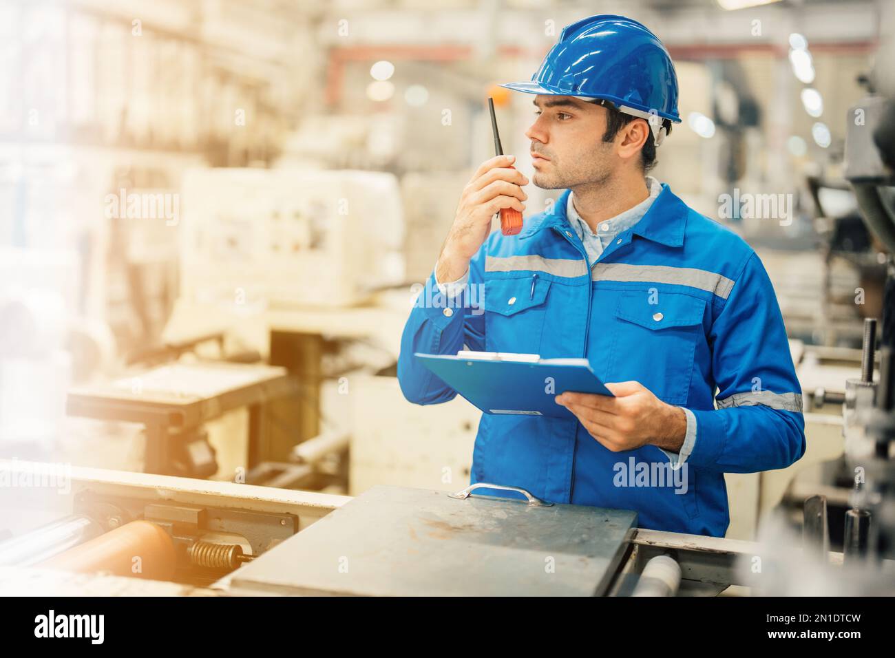 Professional Engineering of modern factory checking to automatic ...