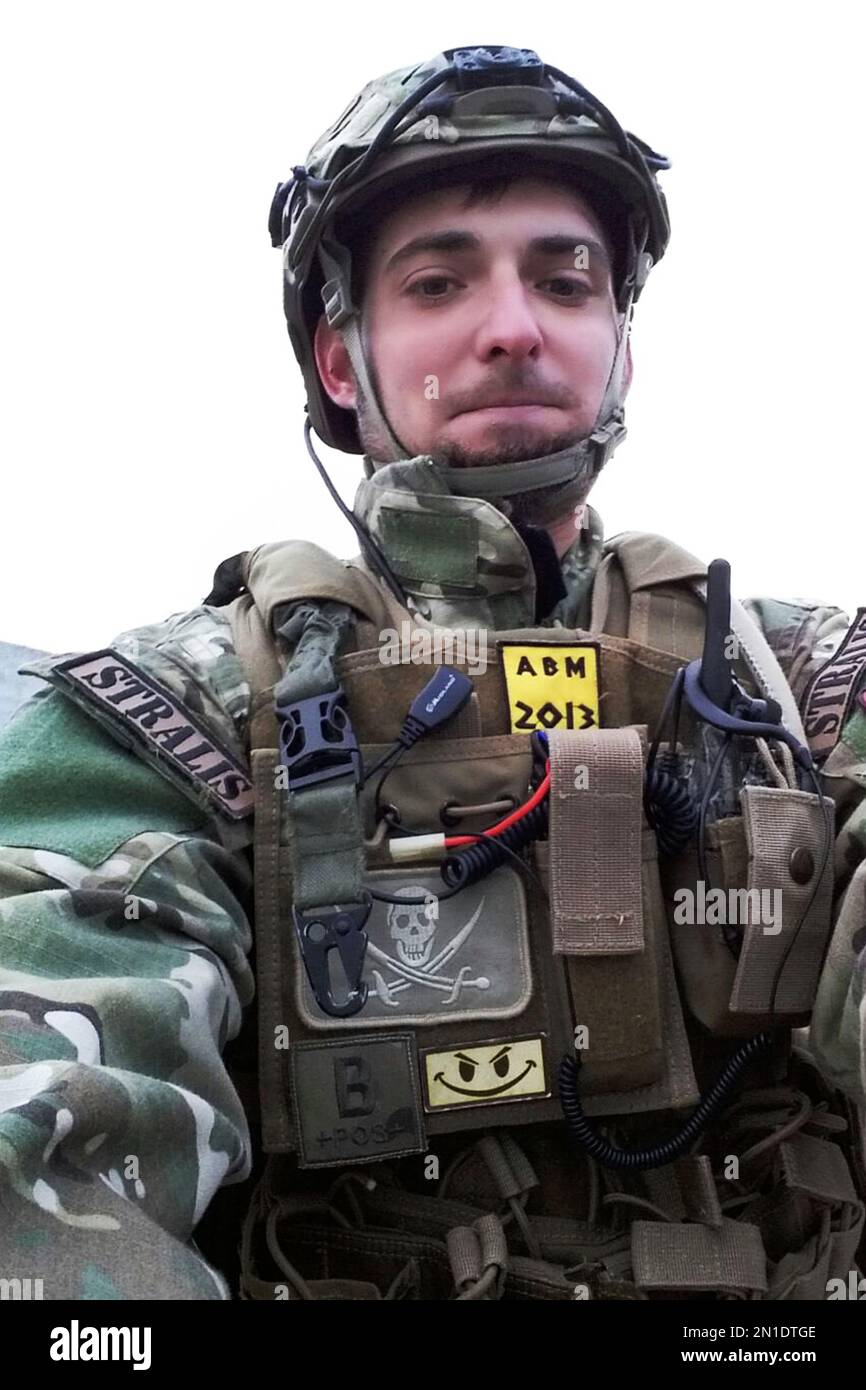 soldier selfie while he is fighting war Stock Photo - Alamy