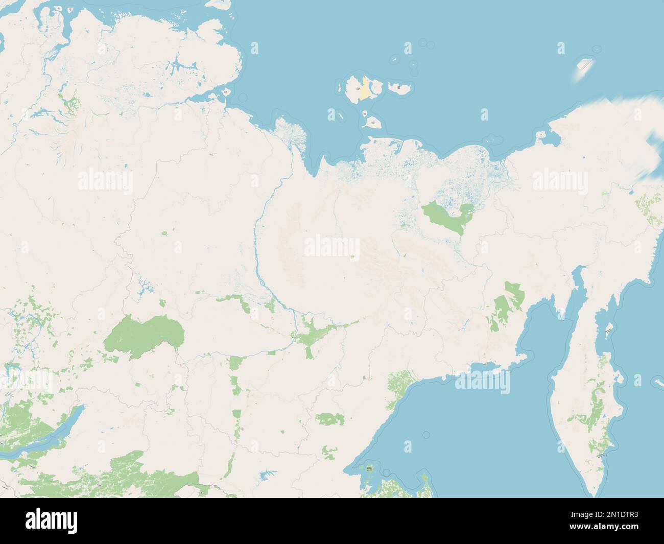 Sakha map hi-res stock photography and images - Alamy