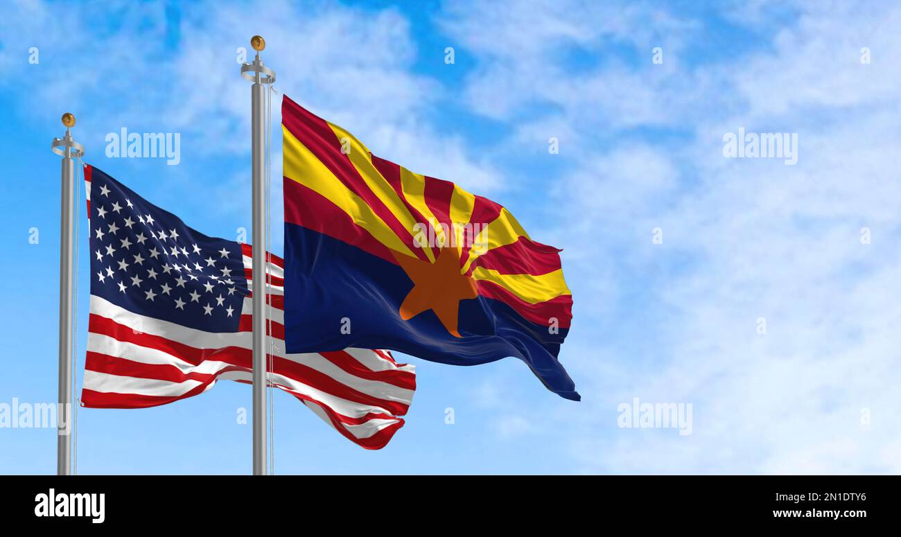 Official Flag Of Arizona