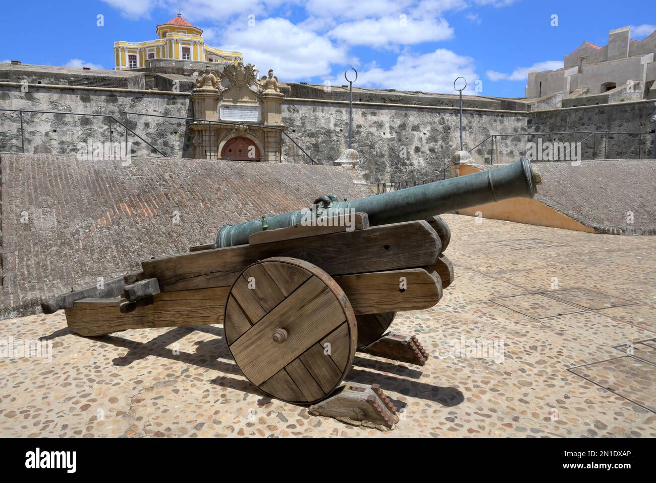 The 18th century Fort Conde de Lippe (Our Lady of Grace Fort), UNESCO ...