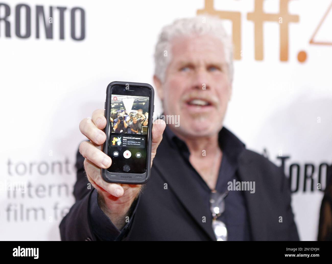 Ron Perlman attends the world premiere of "Stonewall" on day 9 of the ...