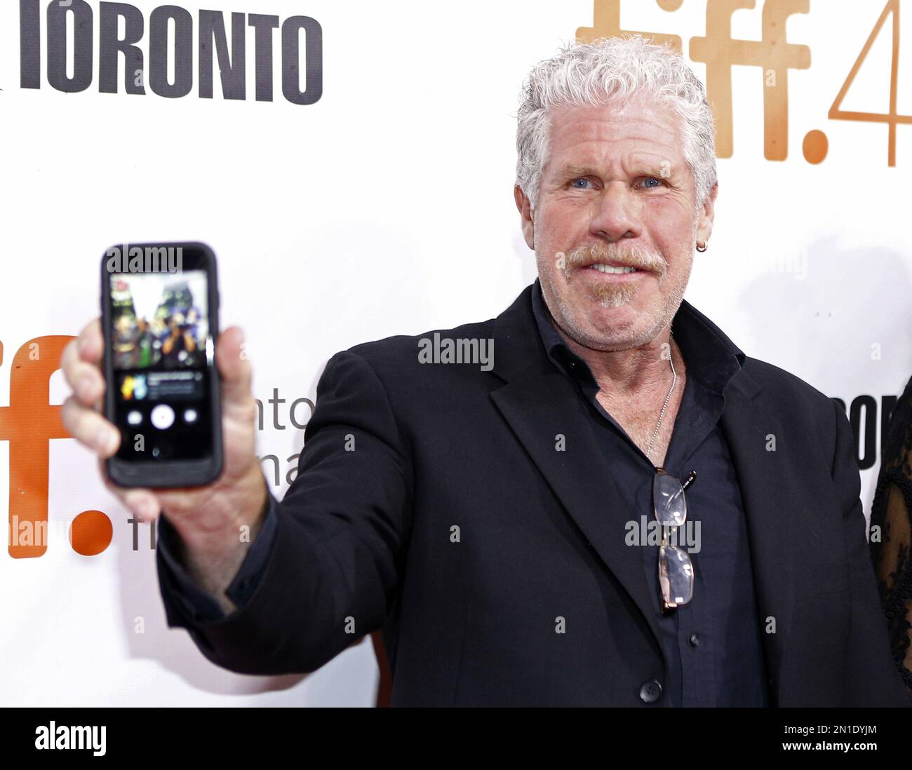 Ron Perlman attends the world premiere of "Stonewall" at the Toronto ...