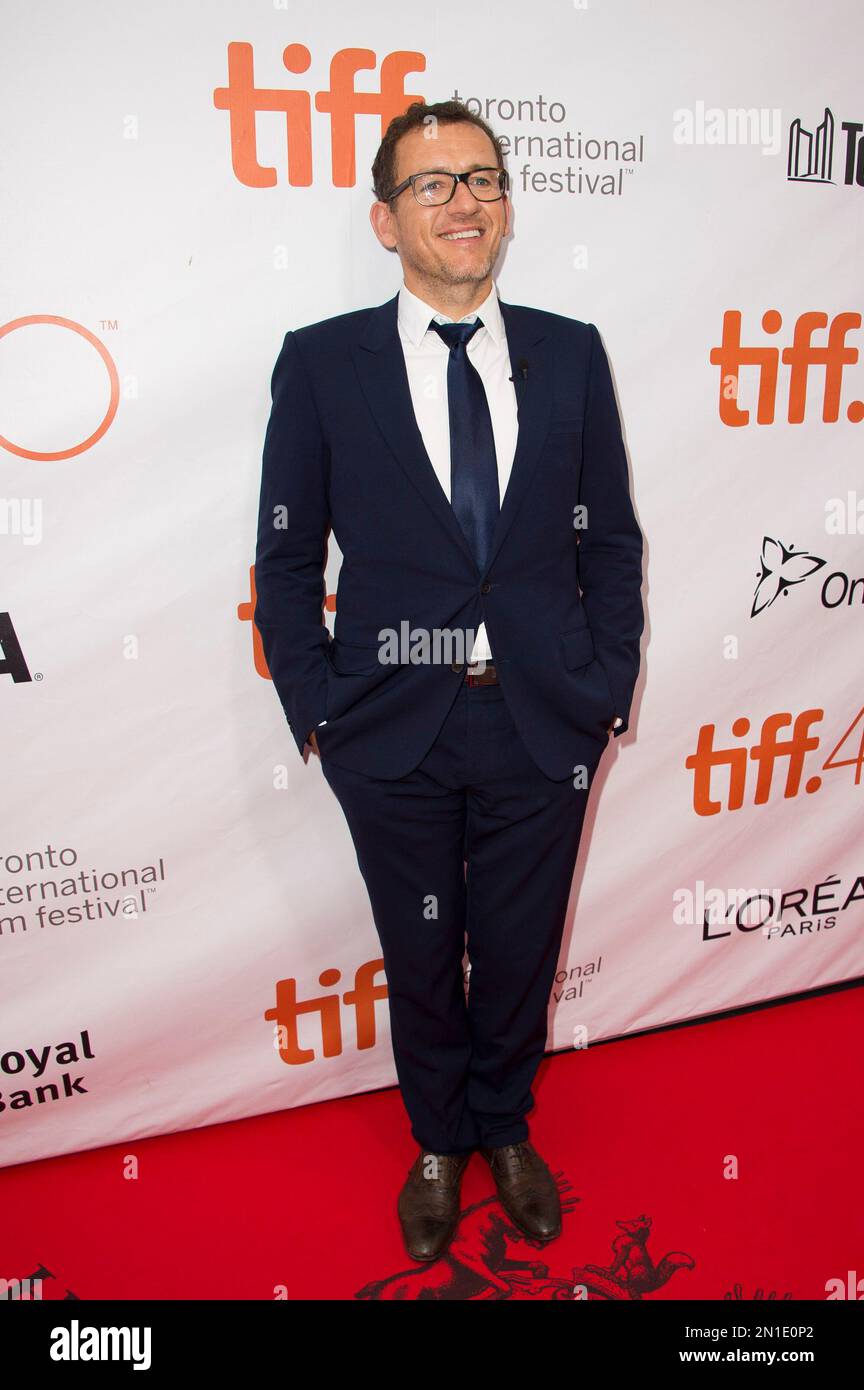 Dany Boon attends a premiere for "Lolo" on day 9 of the Toronto ...