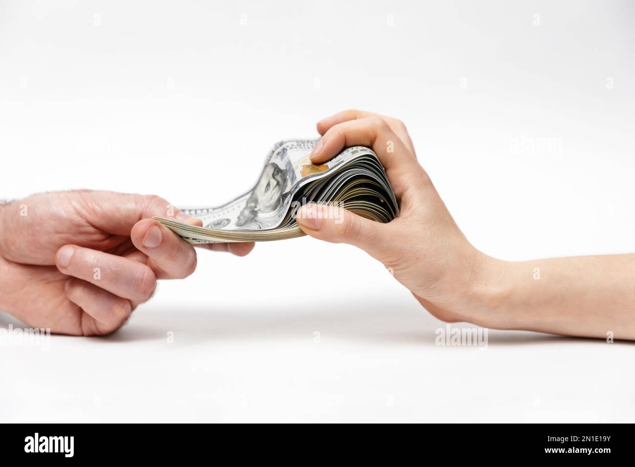 Rejection of the dollar hi-res stock photography and images - Alamy