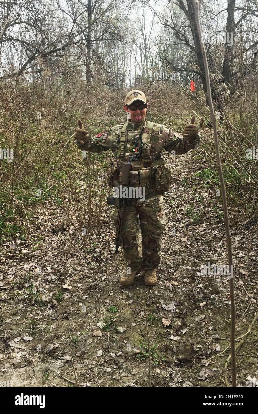 soldier selfie while he is fighting war Stock Photo - Alamy