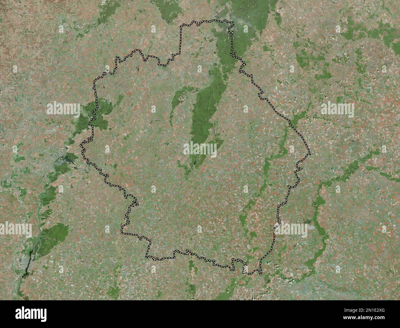 Tambov, region of Russia. High resolution satellite map Stock Photo - Alamy