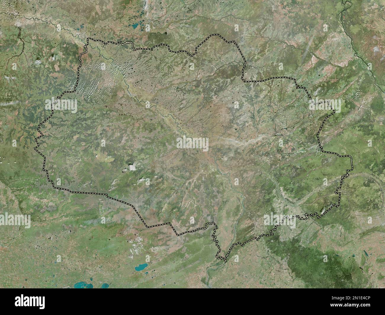 Tomsk, region of Russia. High resolution satellite map Stock Photo - Alamy
