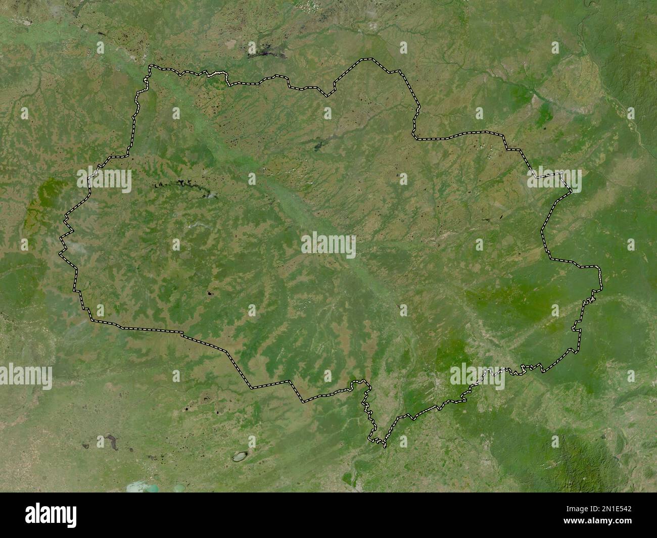 Tomsk, region of Russia. Low resolution satellite map Stock Photo - Alamy